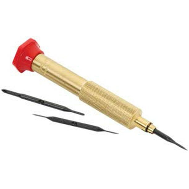 Hilco Brass Bench Screwdriver - 20/711/1200 (Small Head - Red Top ...