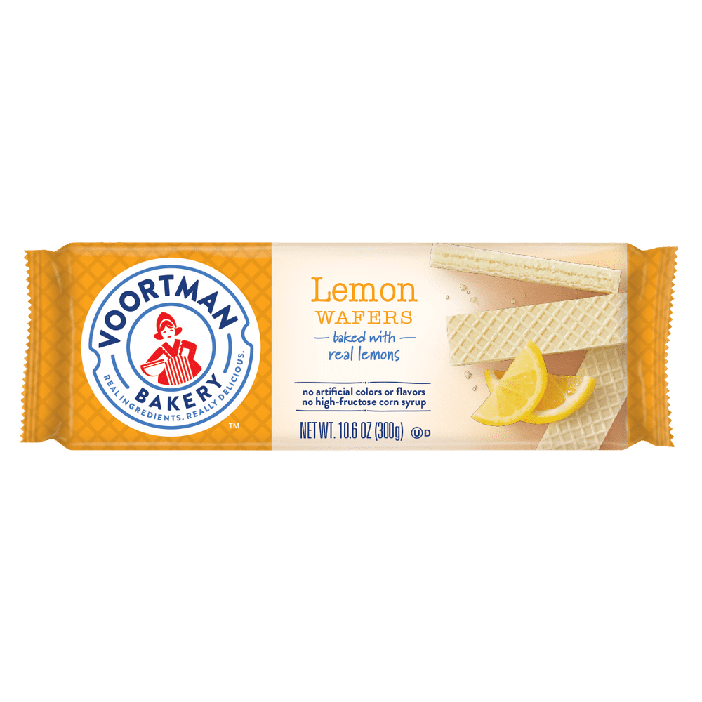 Voortman Bakery Lemon Wafers 10.6 oz - Walmart.com - Walmart.com