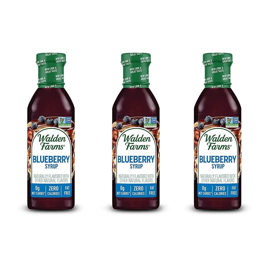 Walden Farms Calorie Free Syrups Flavors: Blueberry Syrup, Size: 3 ...