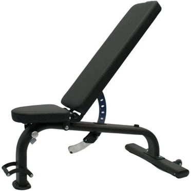 IRONMAN Triathlon X-Class Olympic Weight Bench with Detachable Leg Hold ...