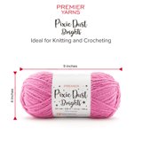 Premier Pixie Dust Brights Yarn-Fuchsia - Walmart.com