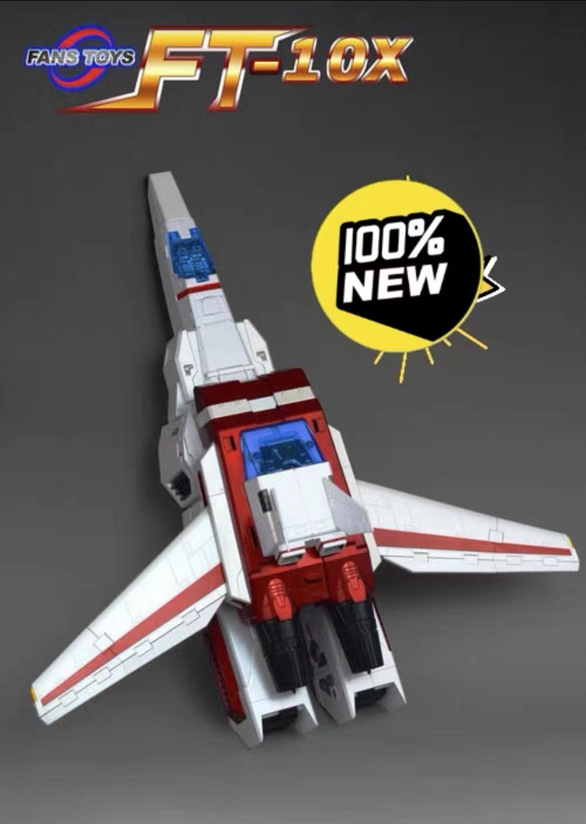 IN STOCK Transformation Fans Toys Fanstoys FT-10X Metallic Skyfire ...