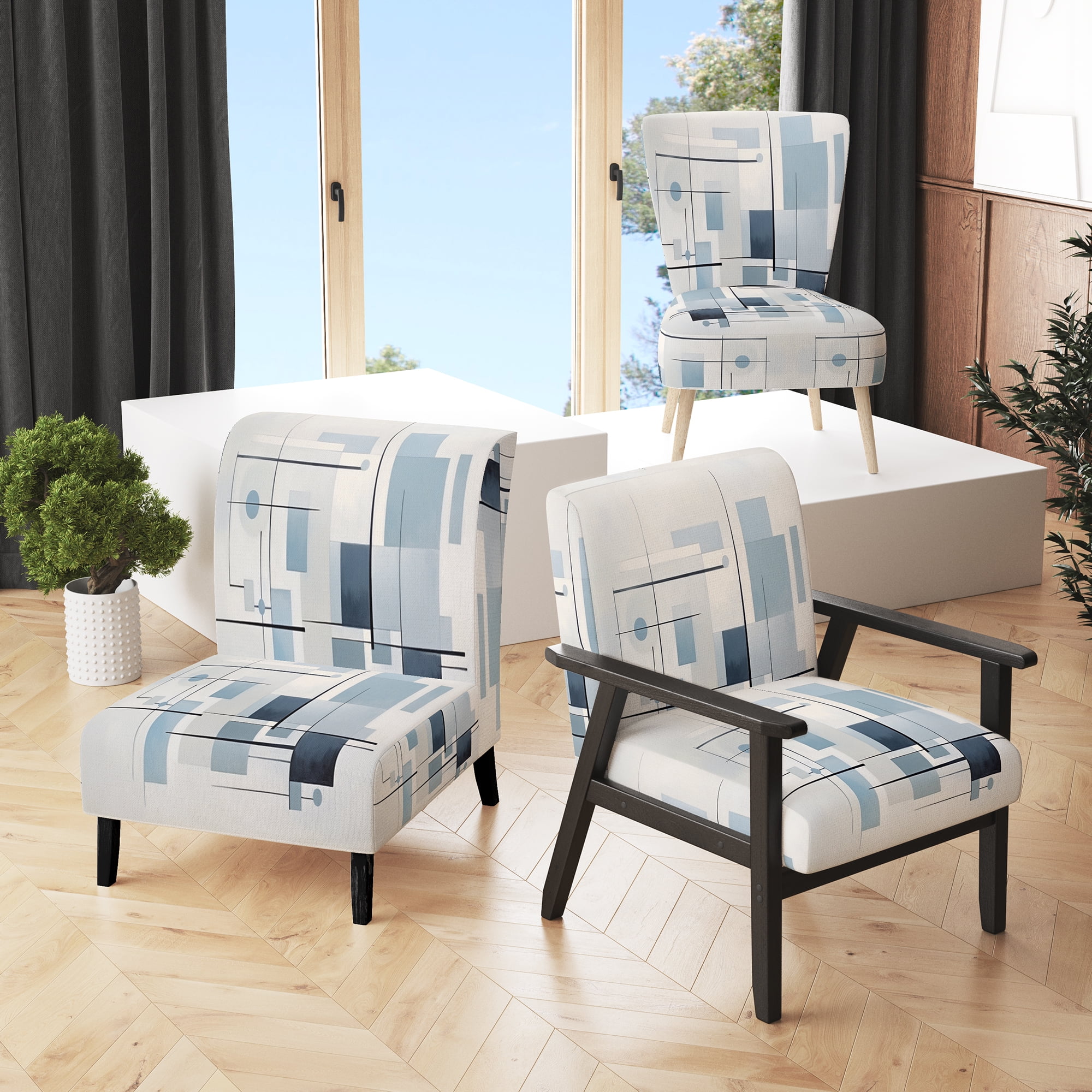 Click here for Designart Geometric Synthesis Grey Suprematism Ii... prices