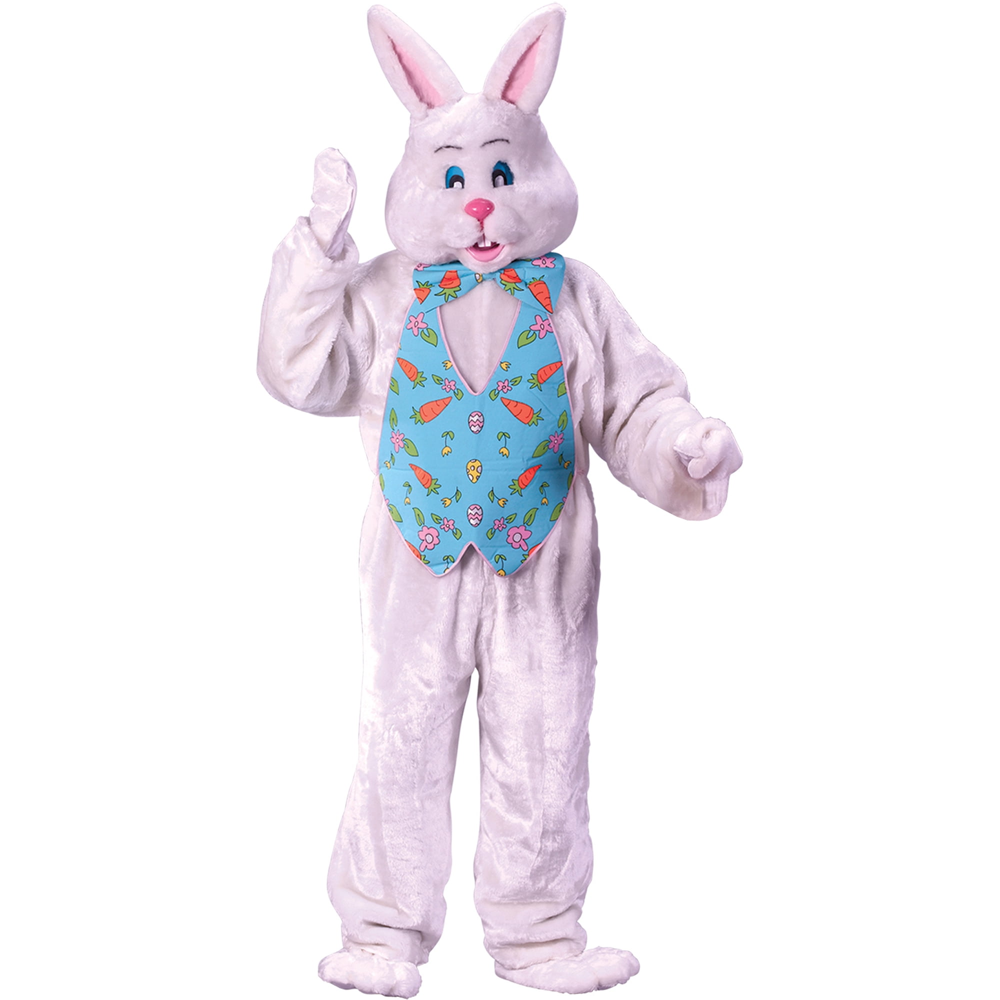 Bunny with Overhead Mask Adult Halloween Costume - Walmart.com