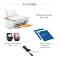 HP DeskJet 2742e Wireless Color All-in-One Inkjet Printer (Himalayan Pink) with 6 months Instant ...