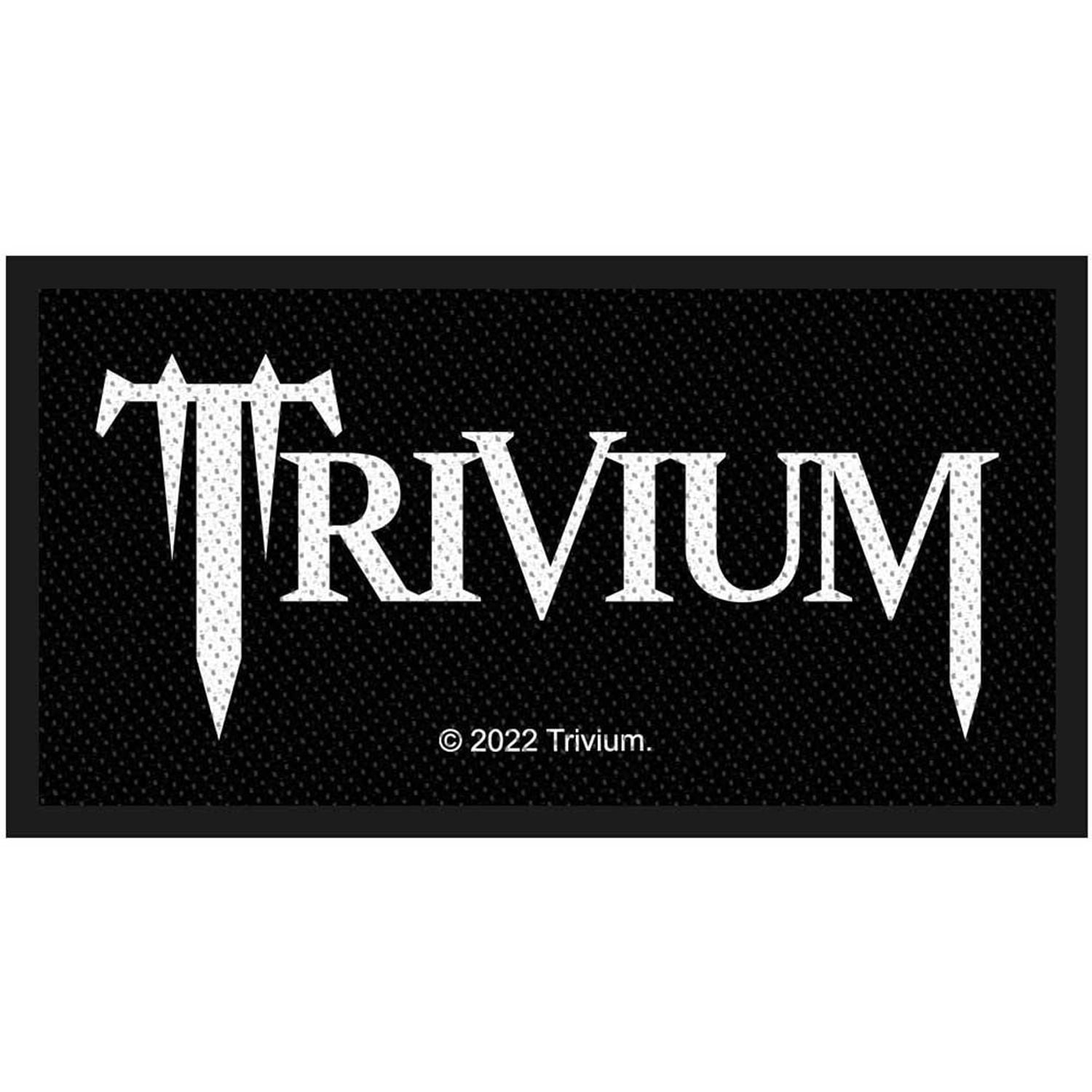 Click here for Trivium Logo Patch 100mm X 50mm prices