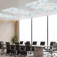 2 Pack Coastal Blue Anchor Fluorescent Light Covers for Ceiling Lights ...