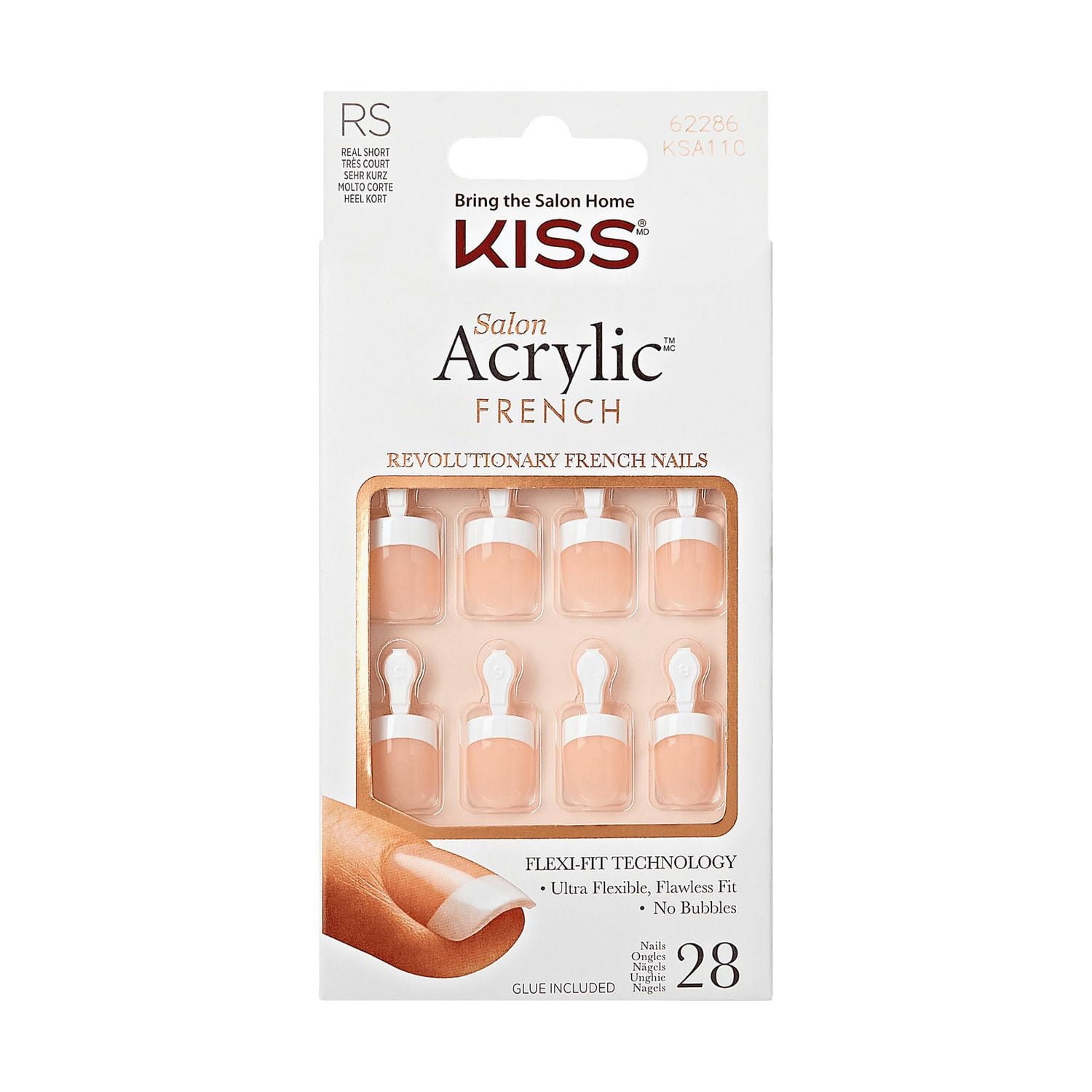 Click here for Kiss Salon Acrylic - Fake Nails  28 Count  Medium... prices