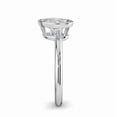 925 Sterling Silver 1.5 CT Oval Cut Lab Grown Diamond Bezel Set ...