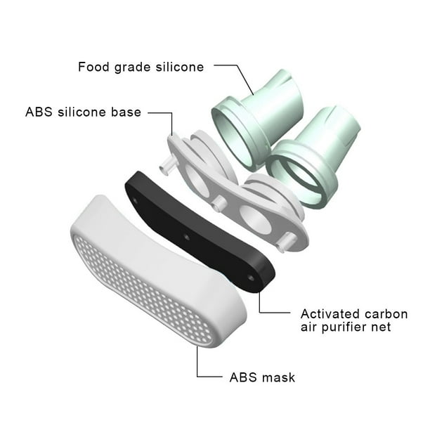 Upgrated Anti-snore Nose Purifier Snoring Aid Stopper Device Nose Vents ...