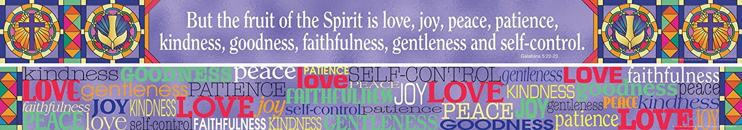 Barker Creek Double-Sided Spiritual Border with Inspirational Verse ...