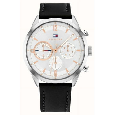 WATCH TOMMY HILFIGER STAINLESS STEEL BLACK BLACK MEN 1710391 - Walmart.com