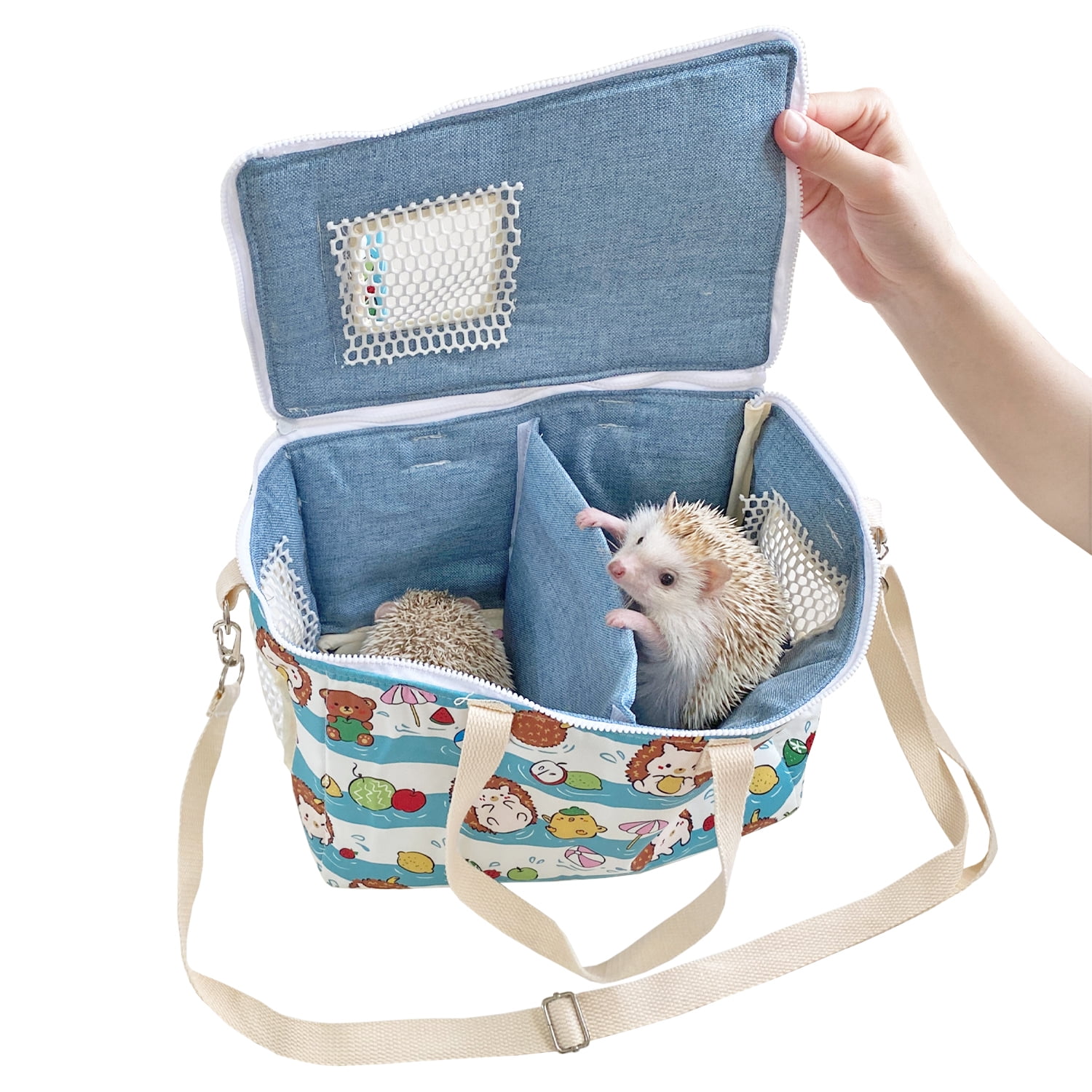 Small Animal Carry Bag for Hedgehog, Rabbit, Guinea Pig, Sugar Glider ...