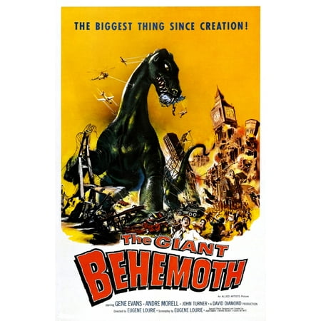 The Giant Behemoth 1959 Movie Poster Masterprint (24 x 36) | Walmart Canada