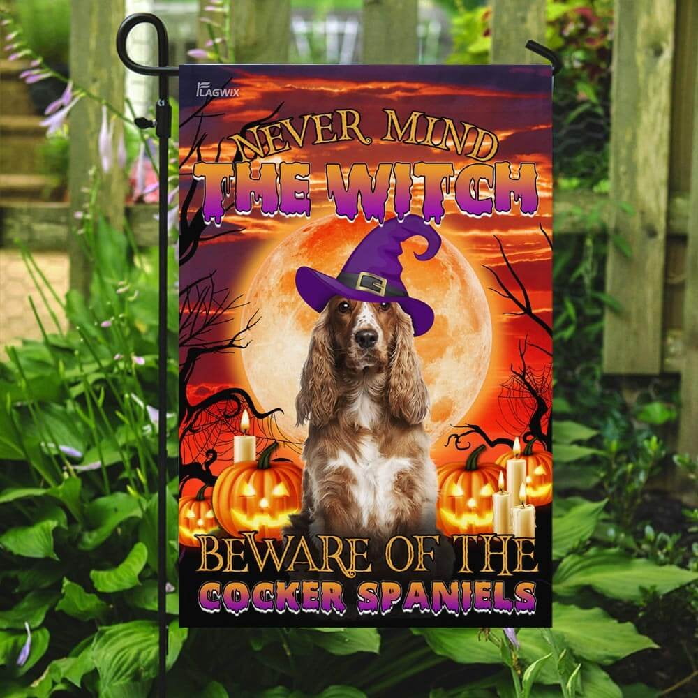Flagwix Halloween Flag, Halloween Cocker Spaniels Halloween Decoration ...