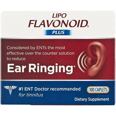 Lipo Flavonoid Plus Inner Ear Health Caplets, 90 Count, Pack of 1 ...