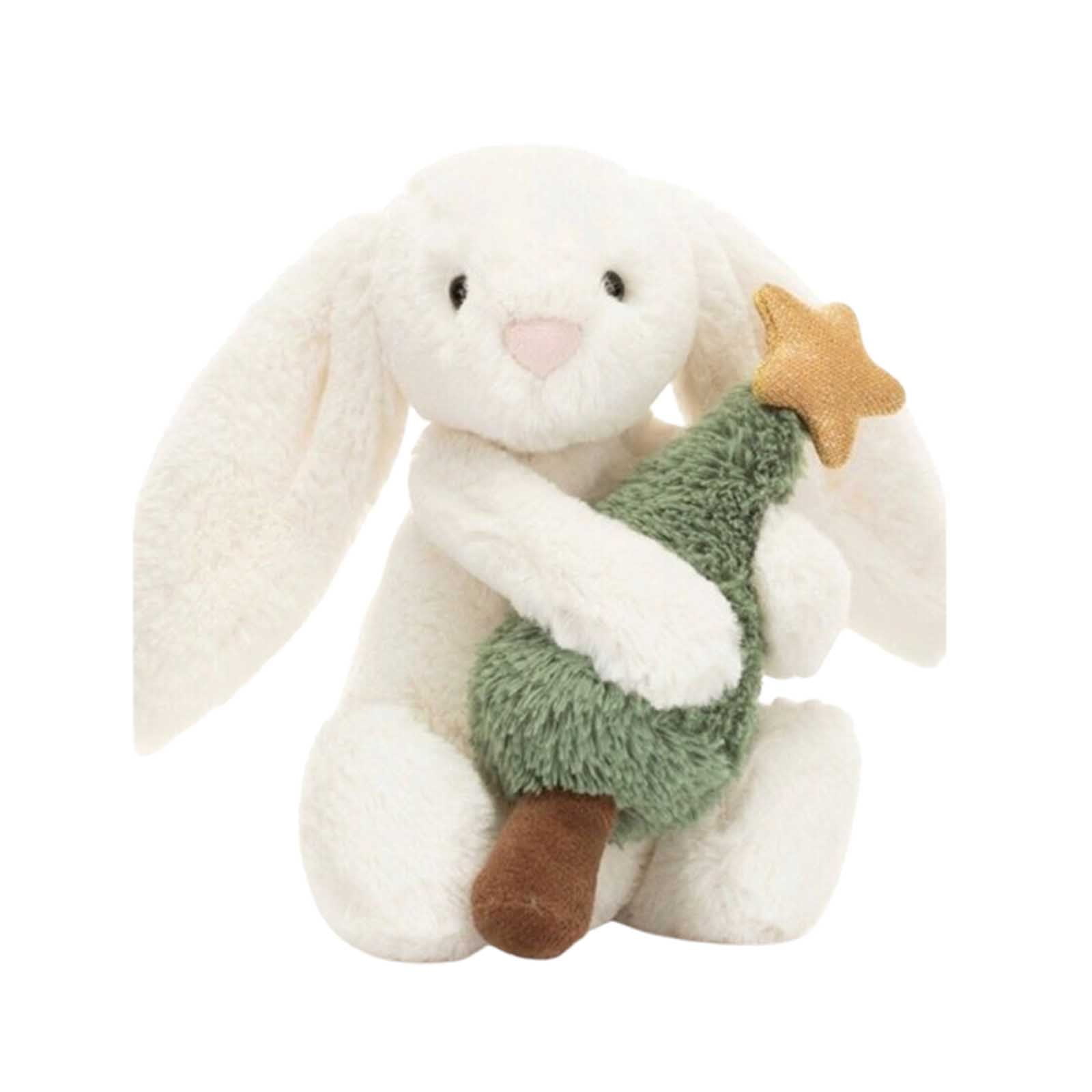 Jellycat Bashful Bunny Toys Jellycat White Bunny Cherry Stuffed Toy | Walmart en línea