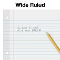 Staples Reinforced Filler Paper Wide Ruled 8" x 10 1/2" Each (23904W ...