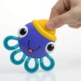 Nuby Vibe-eez Soothing Teether, Octopus - Walmart.com