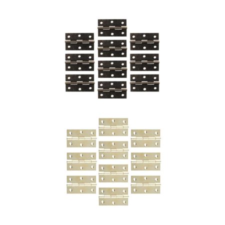 10 Pieces Metal Hinges The Hinge Connectors for - Walmart.ca