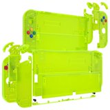 eXtremeRate Clear Lime Green Custom Full Set Shell for Nintendo Switch ...