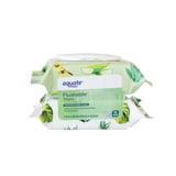 Equate Witch Hazel and Aloe Scent Flushable Wipes, 2 Flip-Top Packs (96 ...