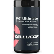 Cellucor P6 Ultimate Testosterone Booster, Cognitive Formula, 150 Caps ...