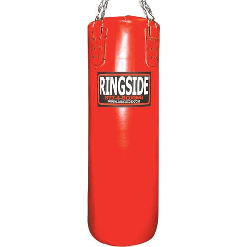 Ringside Unfilled Leather Heavy Bag Red - Walmart.com