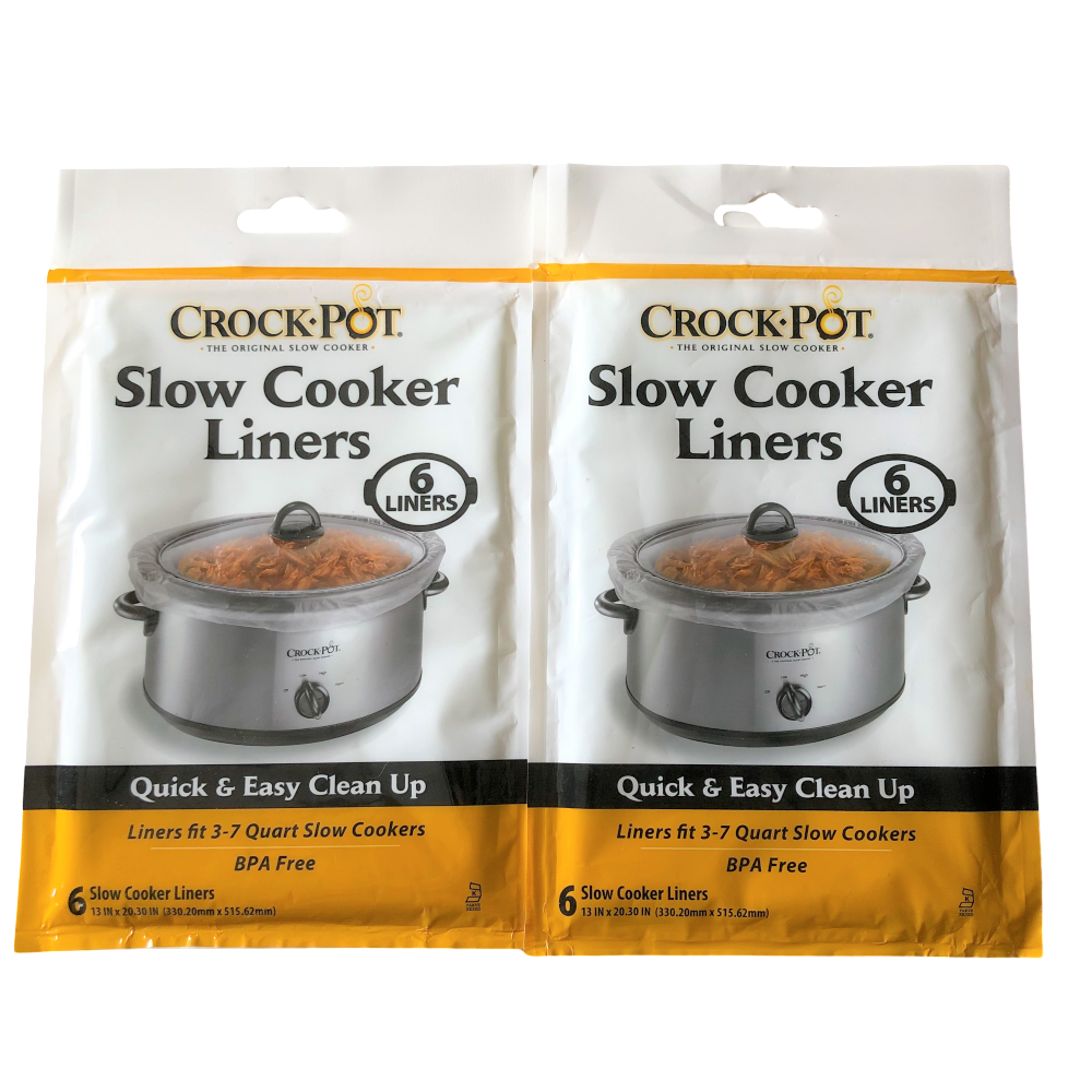 Crock pot Slow Cooker Liners Fits 3 7 Quart Slow Cookers 6 Liners 2