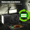 Enhanced Portable Emergency Solar Power Hand Crank Dynamo Rechargeable ... Enhanced Portable Emergency Solar Power Hand Crank Dynamo Rechargeable ...