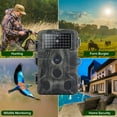 SuntekCam 36MP 4K Mini Game Camera with Night Vision, Waterproof ...