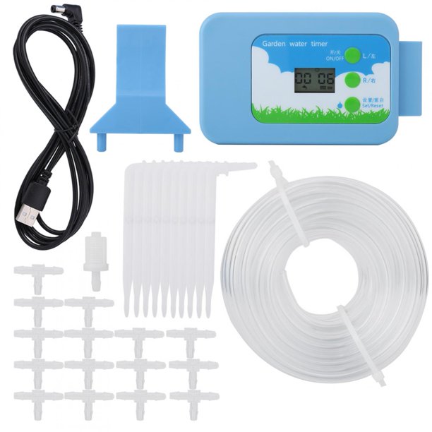 Home Garden LCD Irrigation Controller Kit Water Timer Automatic ...
