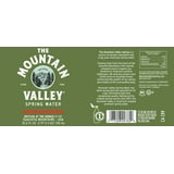 MOUNTAIN VALLEY SPRING, Water, Spring, Plastic, Pack of 12, Size 750 ML ...