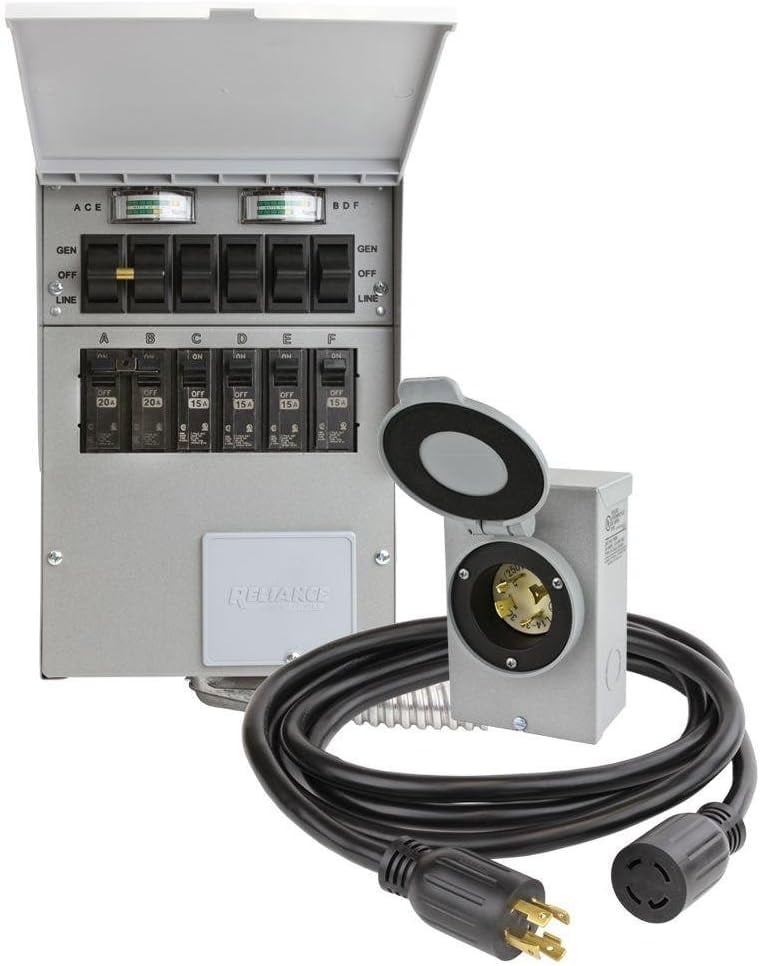 Reliance Portable Generator Power Transfer Kit-model#3006hdk - Walmart.ca