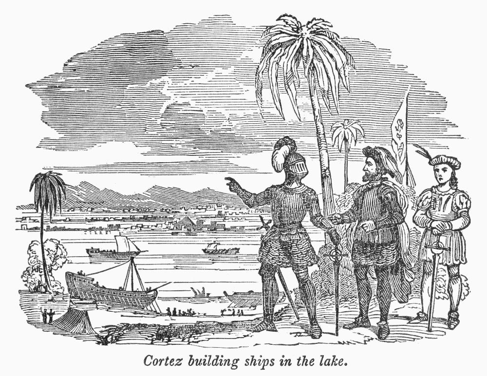 Hernando Cortes (1485-1547). /Nspanish Conqueror Of Mexico. Cortes ...