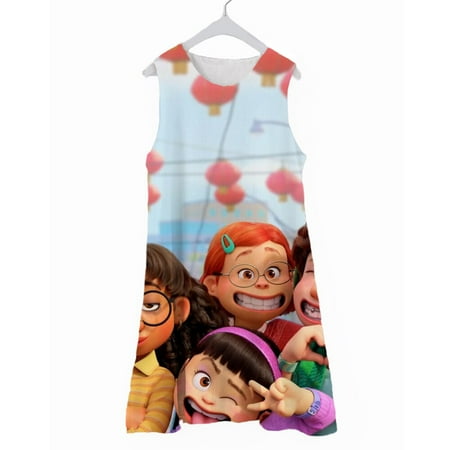 Disney tourner rouge Costume princesse robe Costume charme fille ...