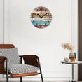 12 Inch Wall Clock Battery Operated Round Clock for Office, Kitchen ...