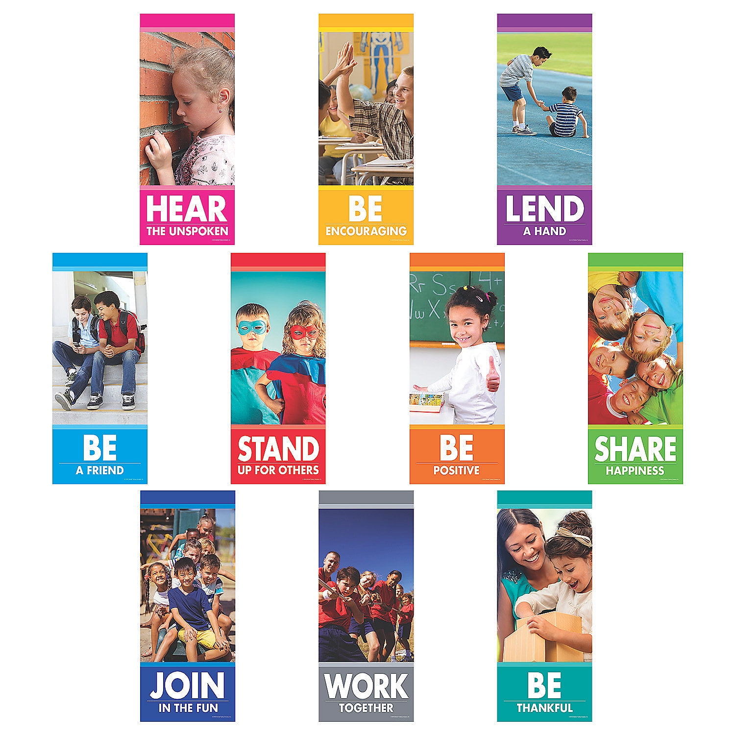 Ways To Be Kind Posters Set Educational 10 Pieces Walmart ways-to-be-kind-posters-set-educational-10-pieces-walmart