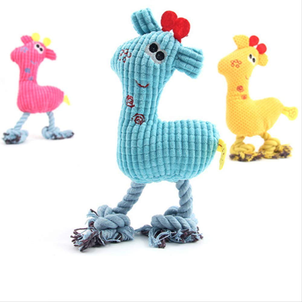 Plush Dog Toy Corn Kernels Sounding Fawn Dog Toys for Small Large Dogs ...