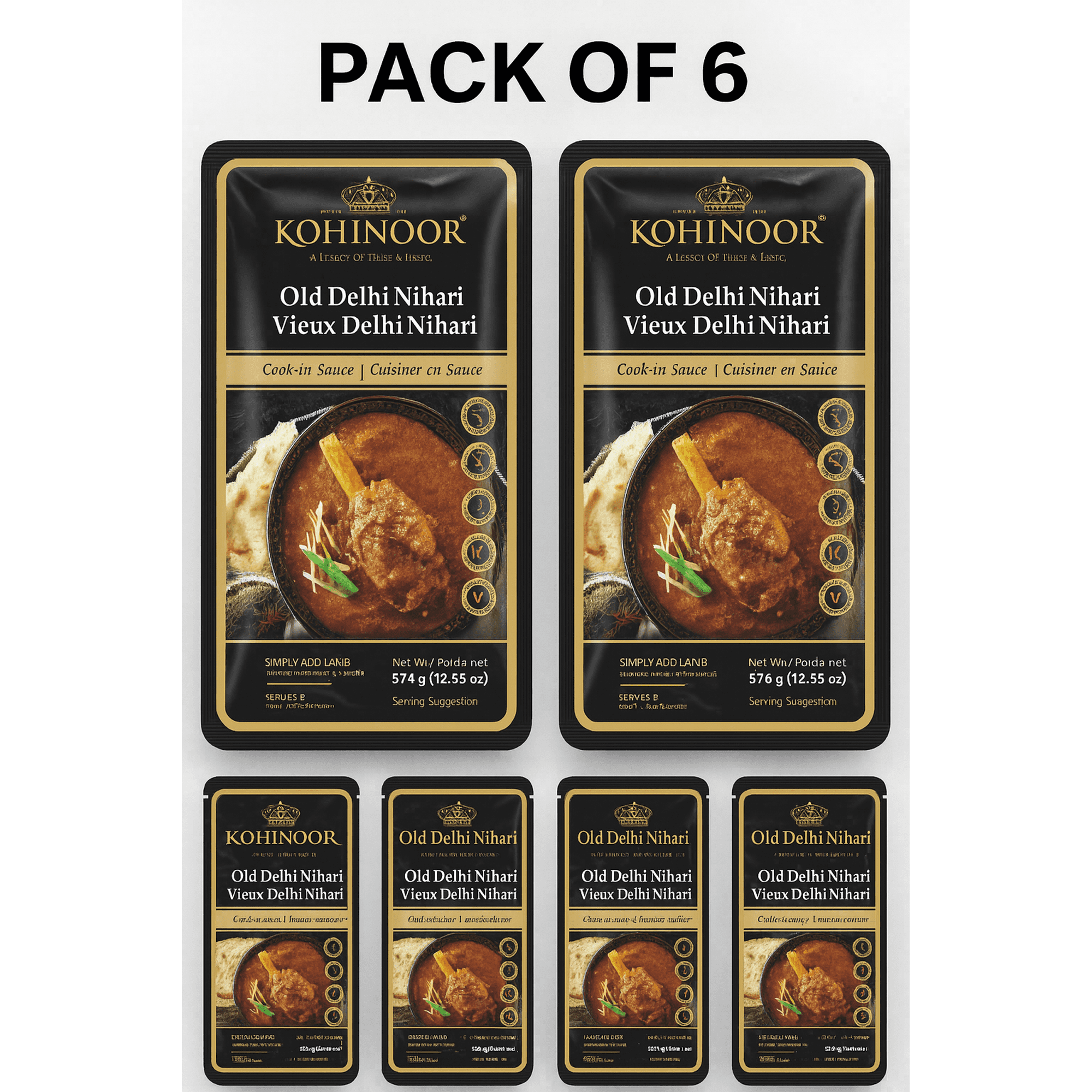 Click here for Kohinoor Old Delhi Nihari - Cooking Sauce  Pack Of... prices