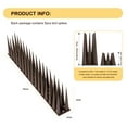 OFFO Plastic Bird Spikes, Covers 6.67ft, Birds Spike Pigeon Crows Away ...