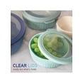Mixing Bowls with Lids 4-Piece, Leak Proof Airtight Salad Bowls ...