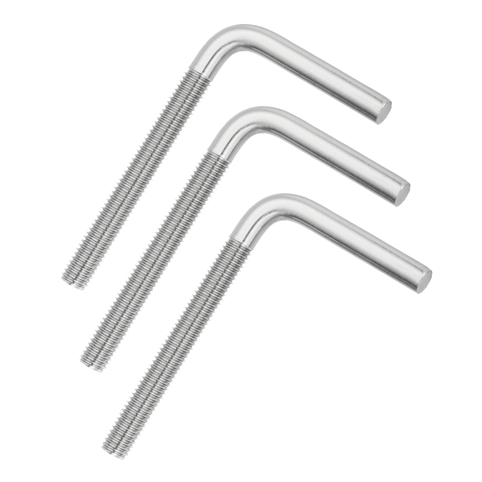 Click here for Uxcell M10x100mm 7/L-Shaped Right Angle Bolt Screw... prices