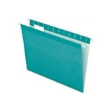 Pendaflex Colored Reinforced Hanging Folders, 1/5 Tab, Letter Size ...