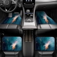 4-Piece Car Floor Mats Set, Minimalist Abstract Crystal Velvet ...