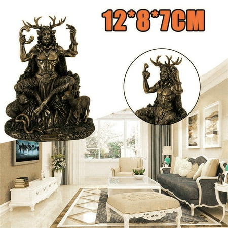 XZNGL Plant Pot Cernunnos -Celtic Horned -God of Animals And The ...