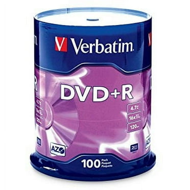AZO DVD-R 4.7GB 16X with Branded Surface (100pk Spindle) - Walmart.com