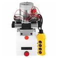 4.5 Quart Double Acting Hydraulic Pump 12V DC Car Lift Power Unit ...