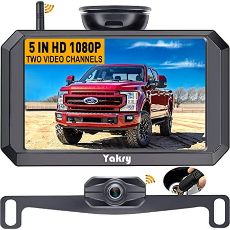 Wireless Backup Camera for Truck HD 1080P Bluetooth Backup Camera 5 ...