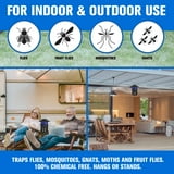 Bell+Howell Monster Trapper Bug Zapper, UV Light Vacuum Fan As Seen On ...